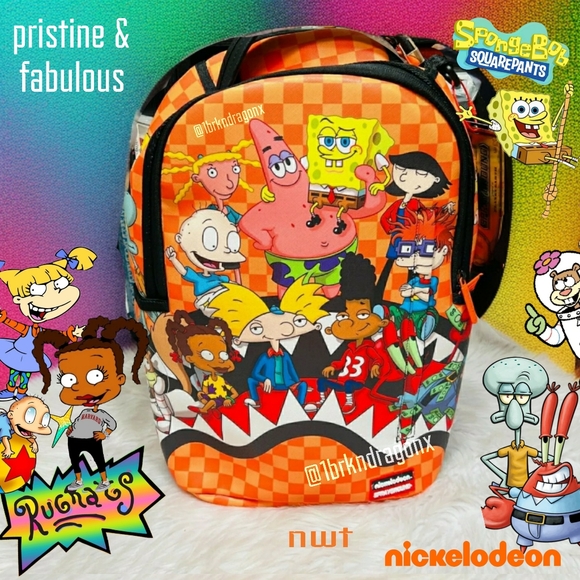 Nickelodeon | Accessories | Rare Limited Nwt Nickelodeon Sprayground ...